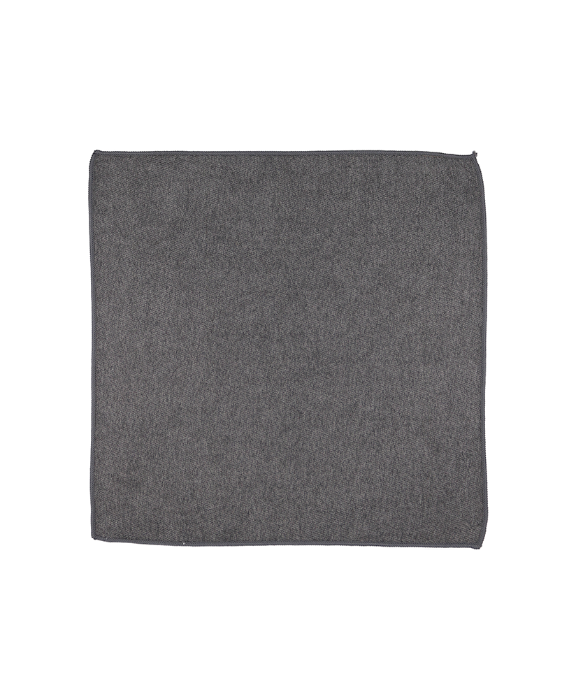 Grey pocket square - Soft Velvet - HOW TO Accessories for men