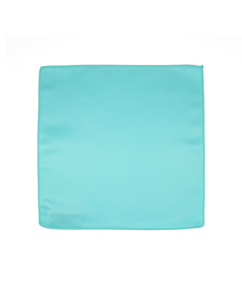 Aqua pocket square - Satin colors - HOW TO Accessories for men